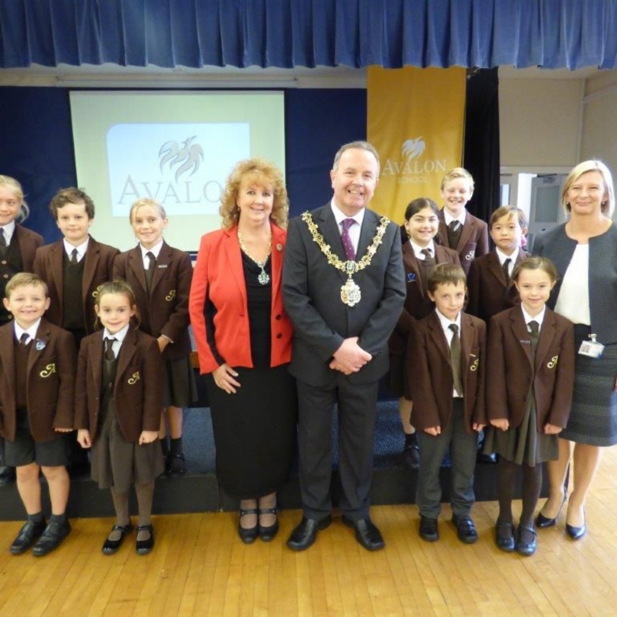 Avalon School - A visit from the Mayor!